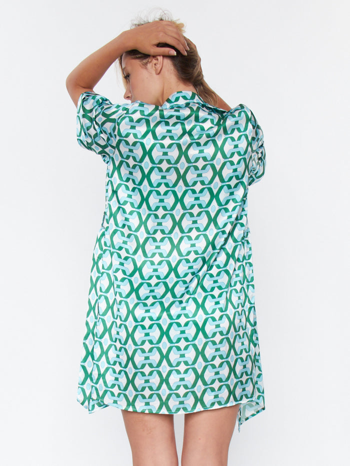 Robe chemise courte | Naumy